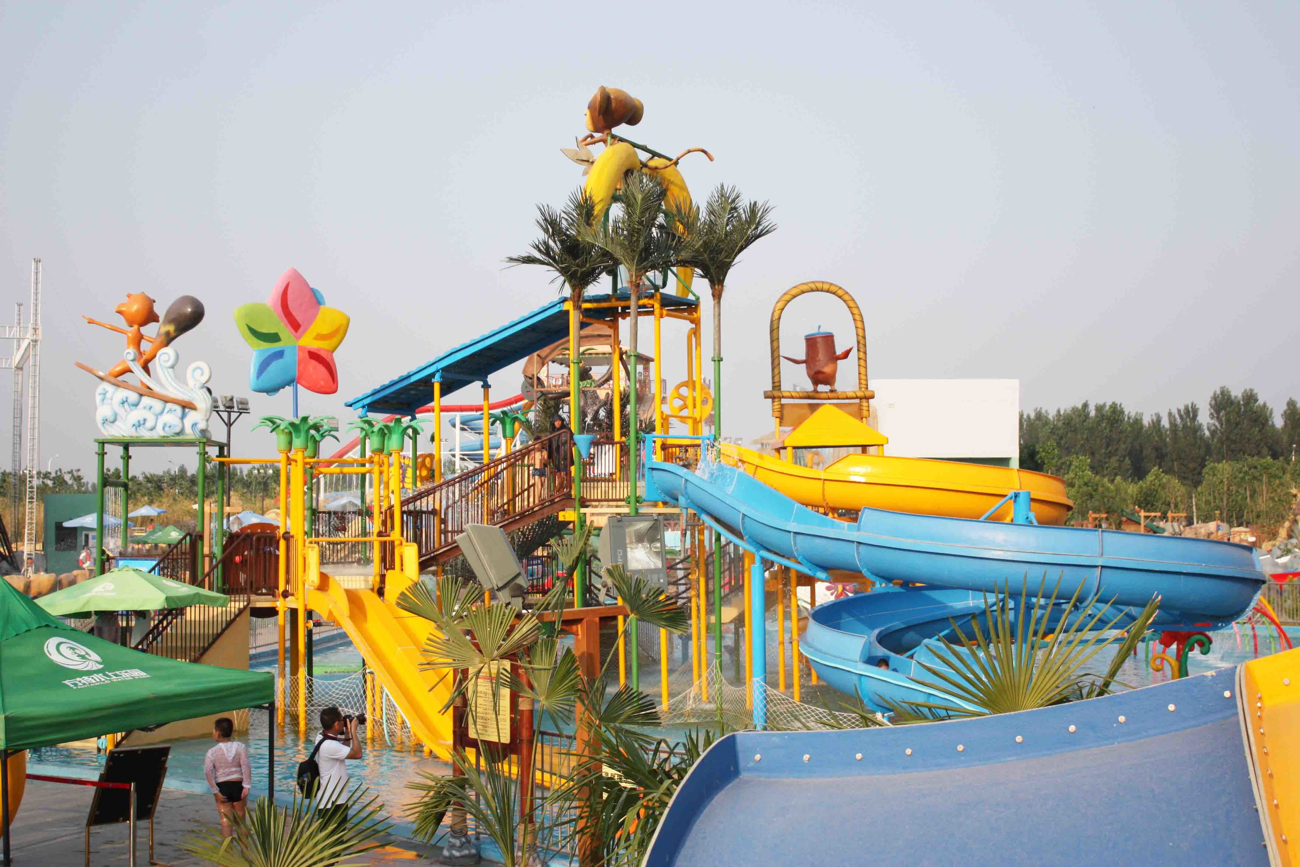 Lucu Aqua Playground Fun Water Slide Kombinasi Dengan Terbesar Air ...