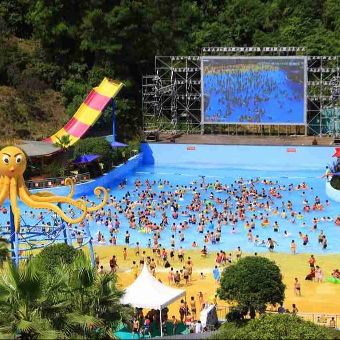 Besar Air Compressor Daya Wave Pool dengan 3m Tinggi Gelombang Untuk ...