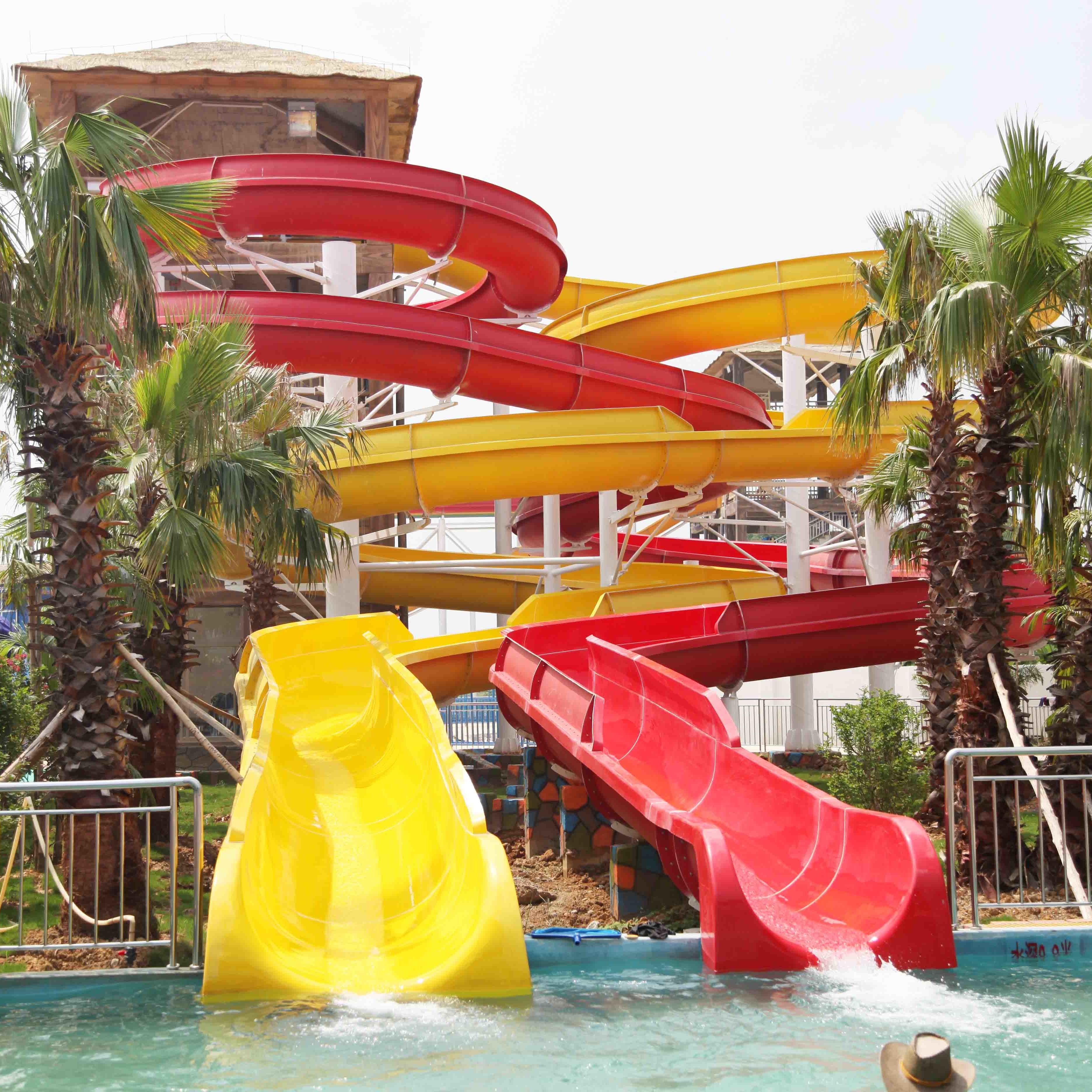 Fun Backyard Kustom Air Renang Slides Untuk Keluarga, Taman Hiburan ...